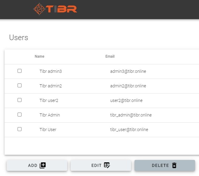 Tibr Documentation